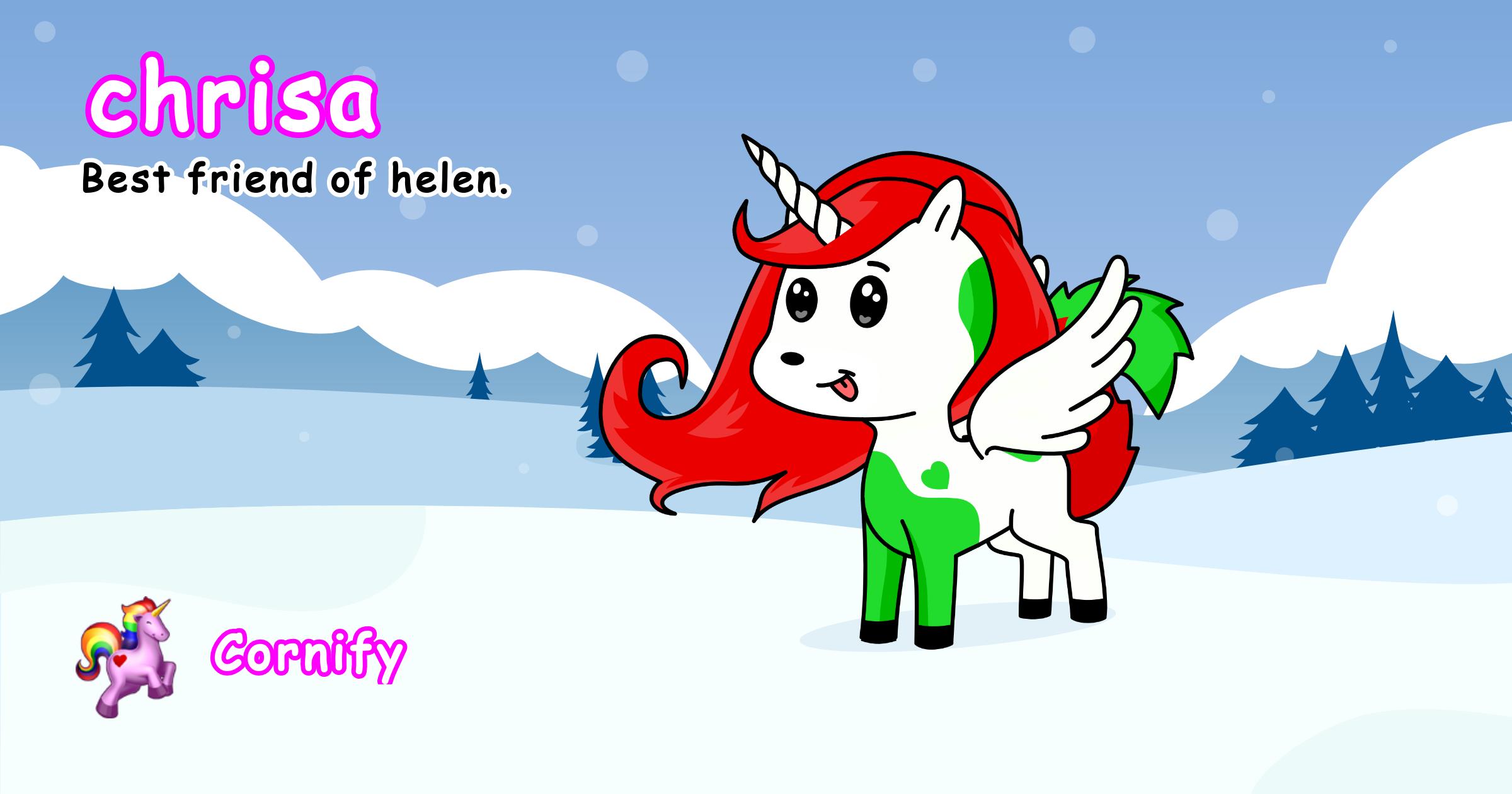 chrisa the unicorn