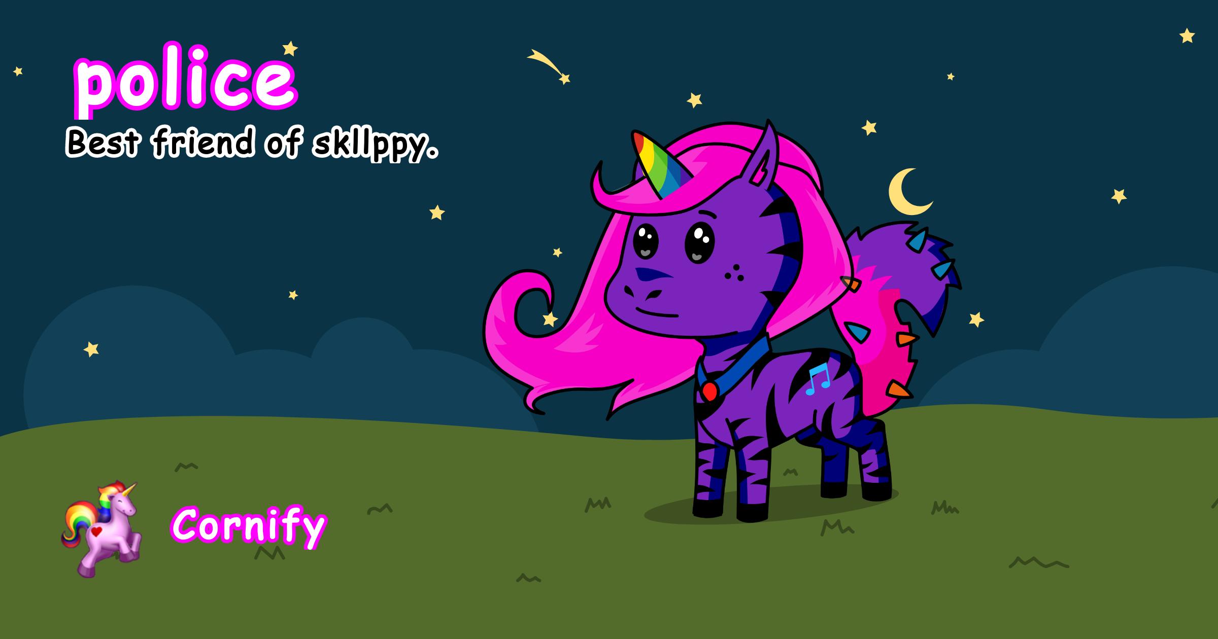 police the unicorn