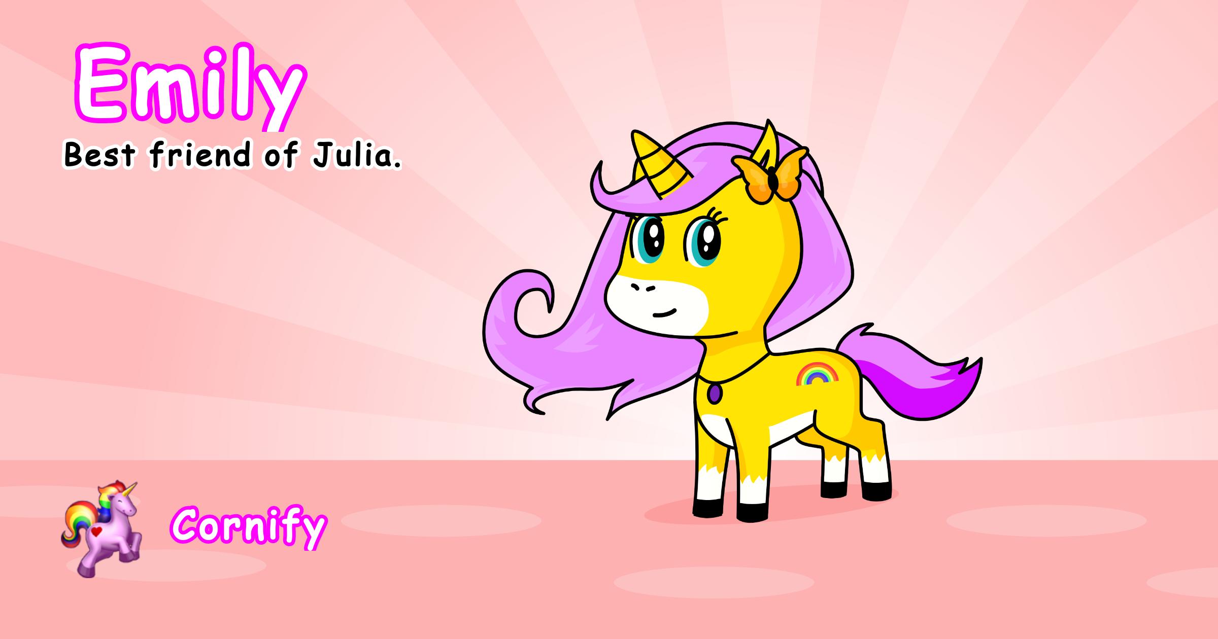 Emily the unicorn