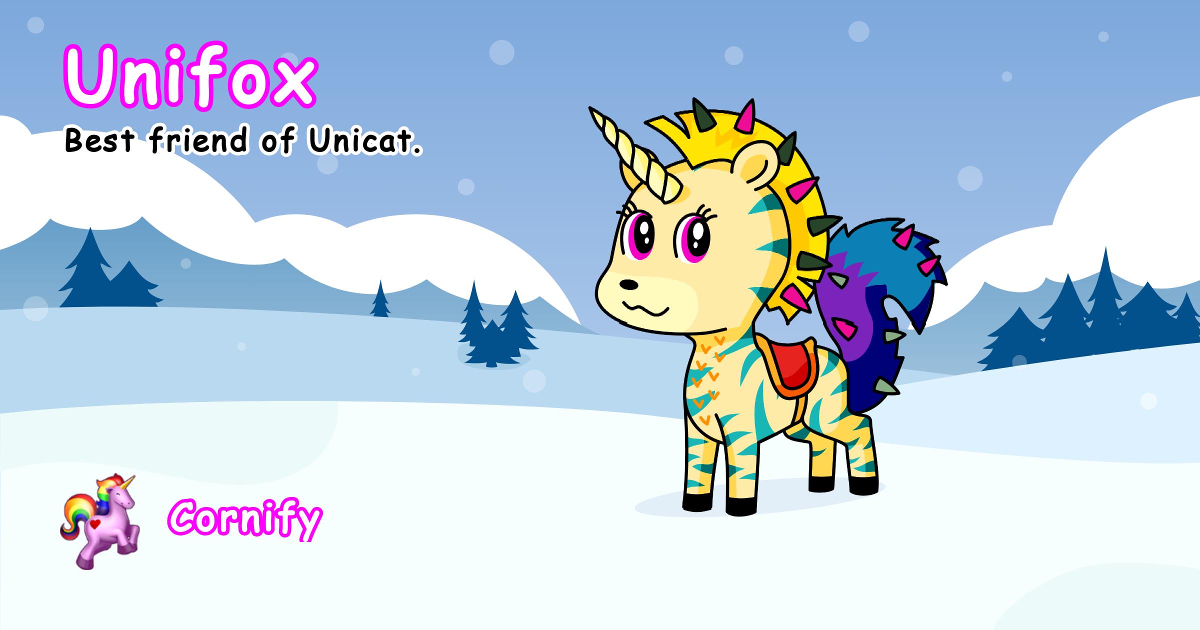 Unifox the unicorn