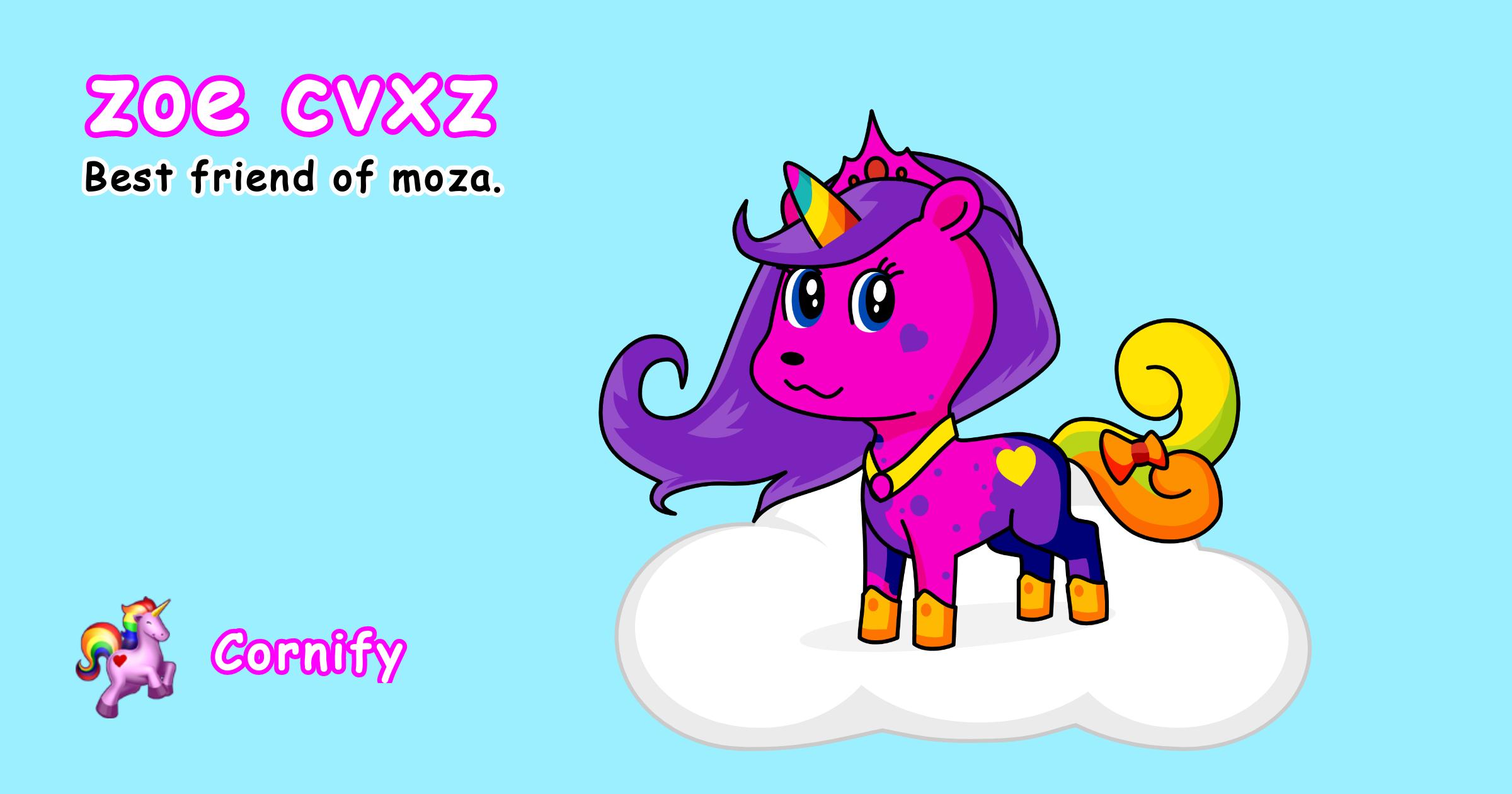 zoe cvxz the unicorn