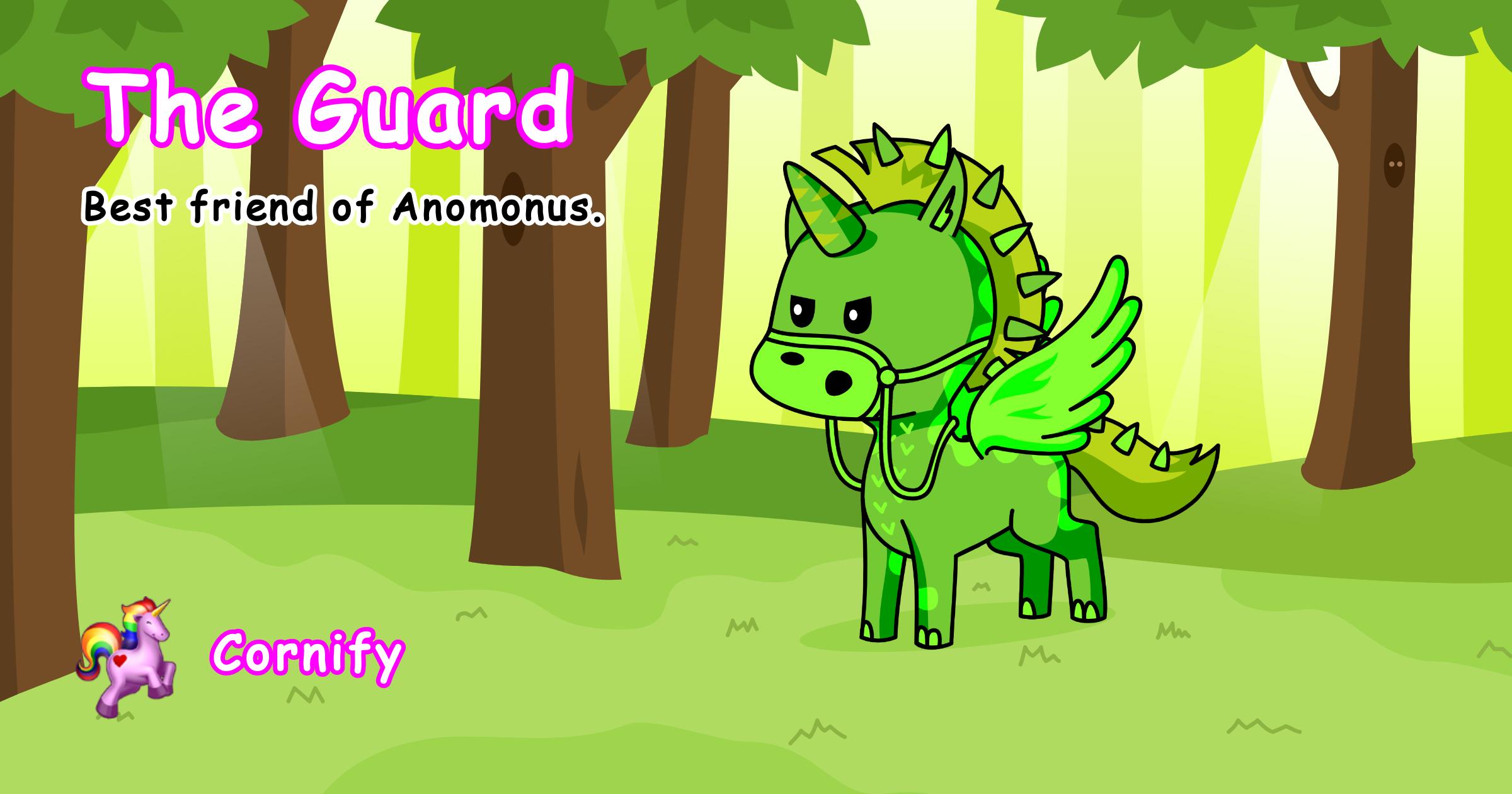 The Guard the unicorn