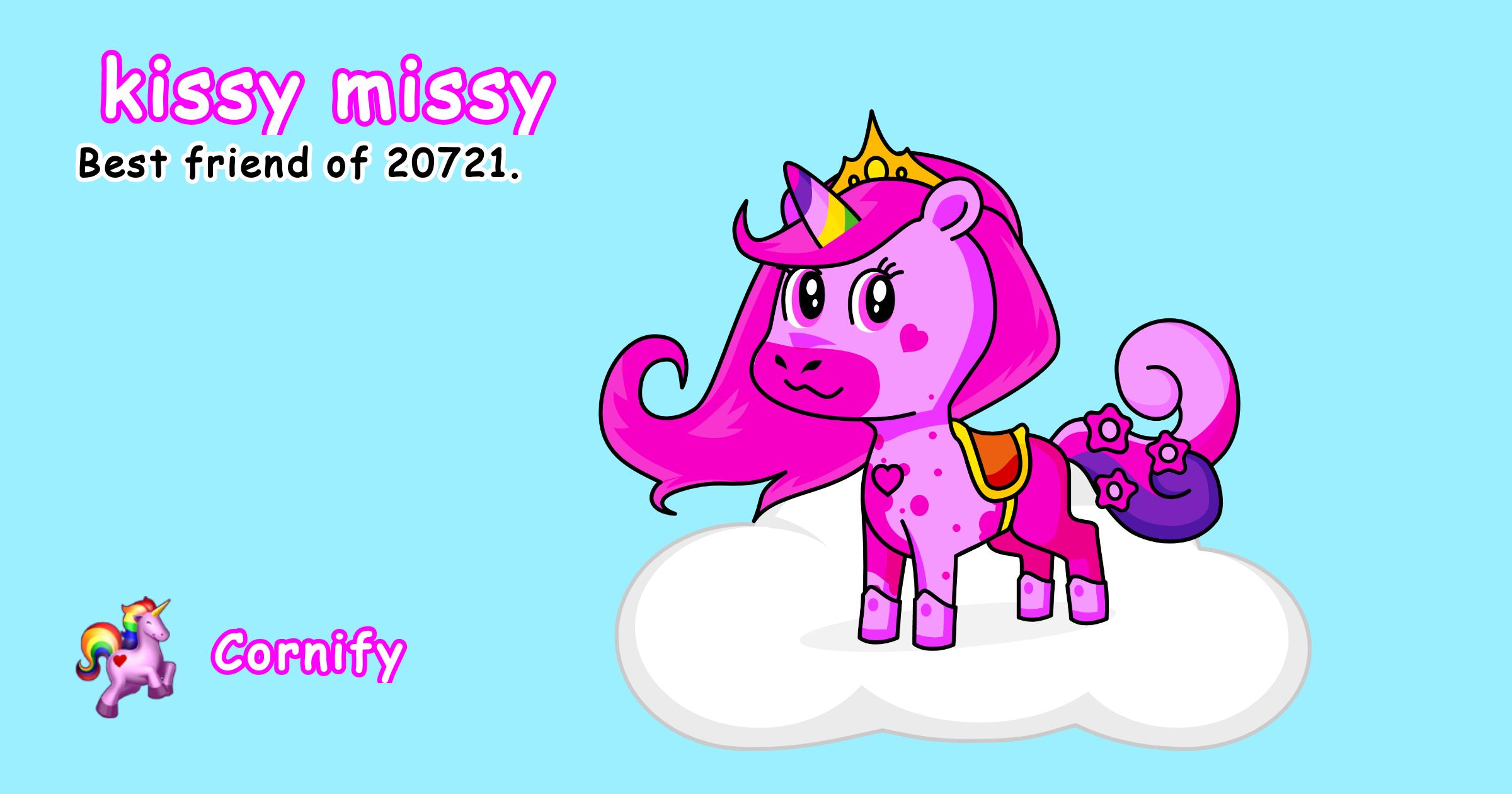 kissy missy the unicorn