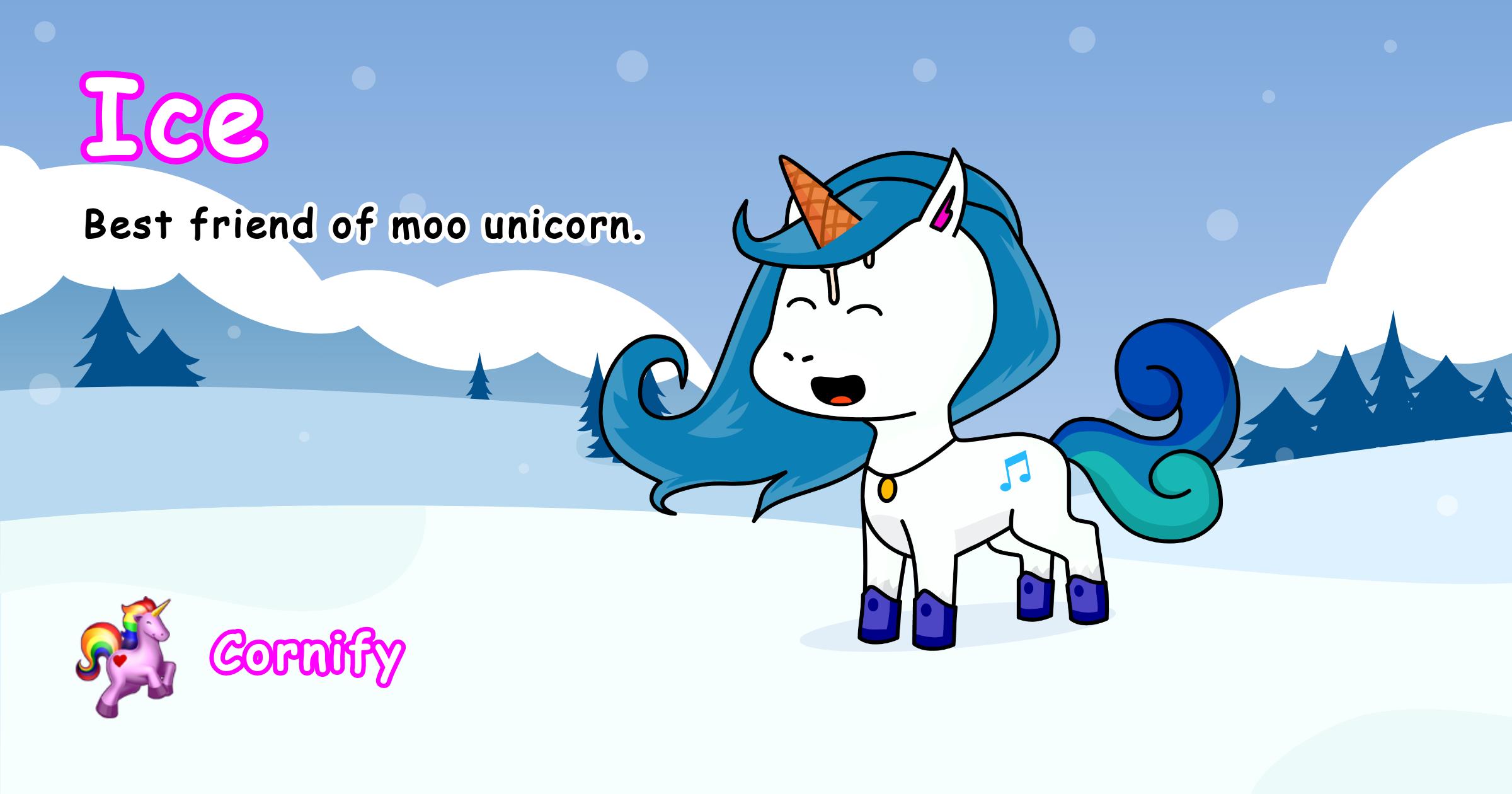 Ice the unicorn