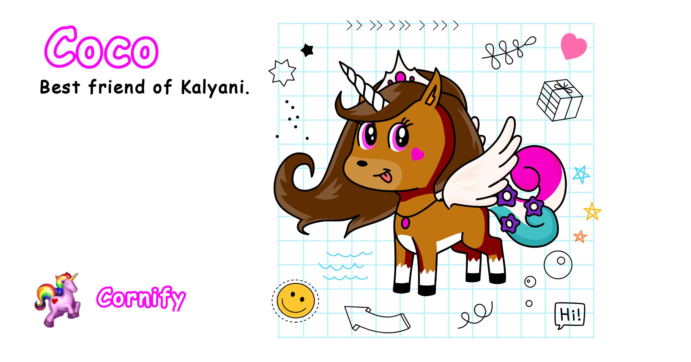 Coco the unicorn