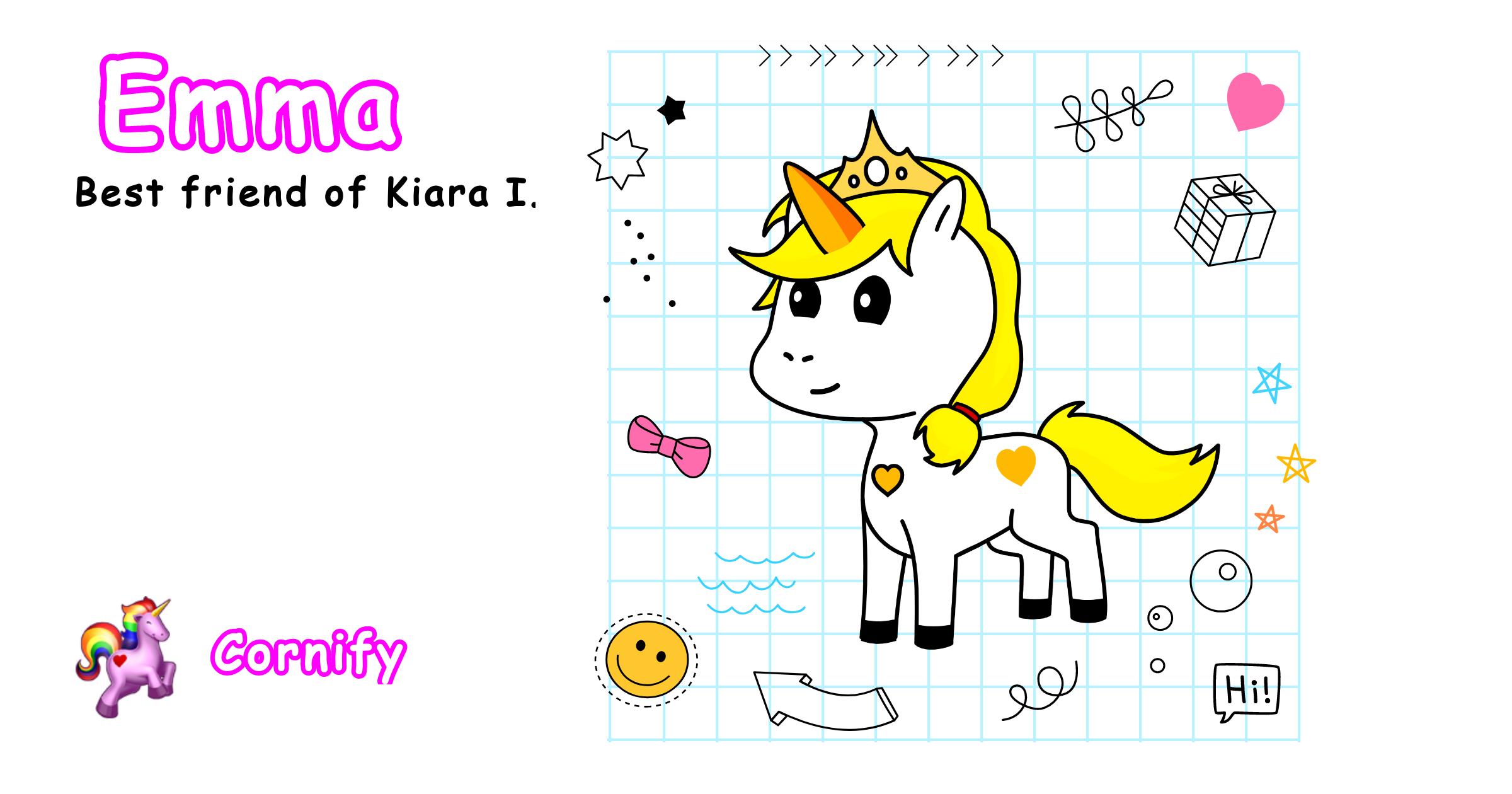Emma the unicorn