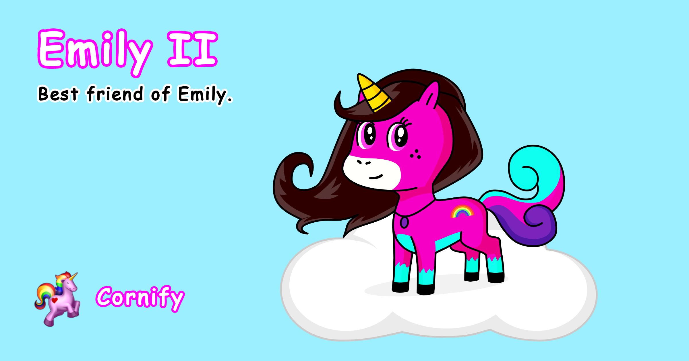 Emily II the unicorn