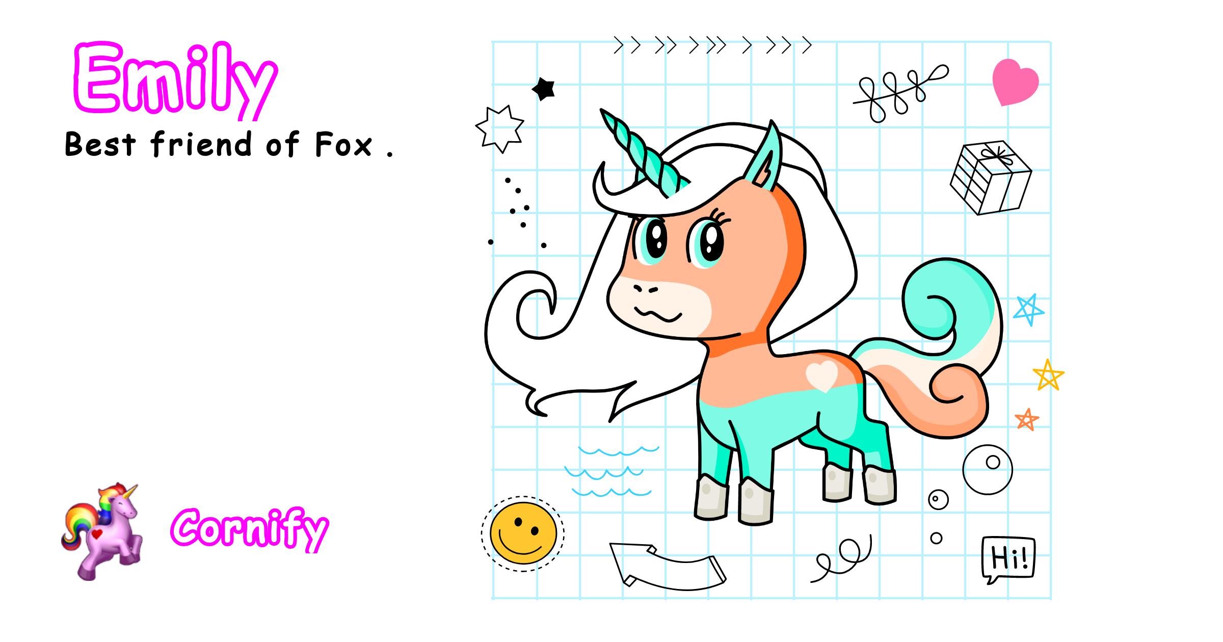 Emily the unicorn
