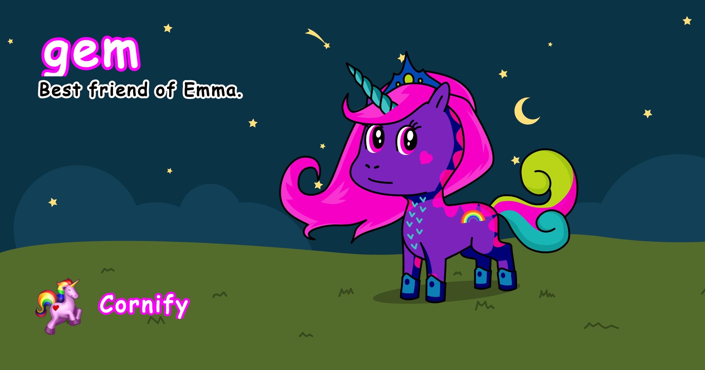 gem the unicorn