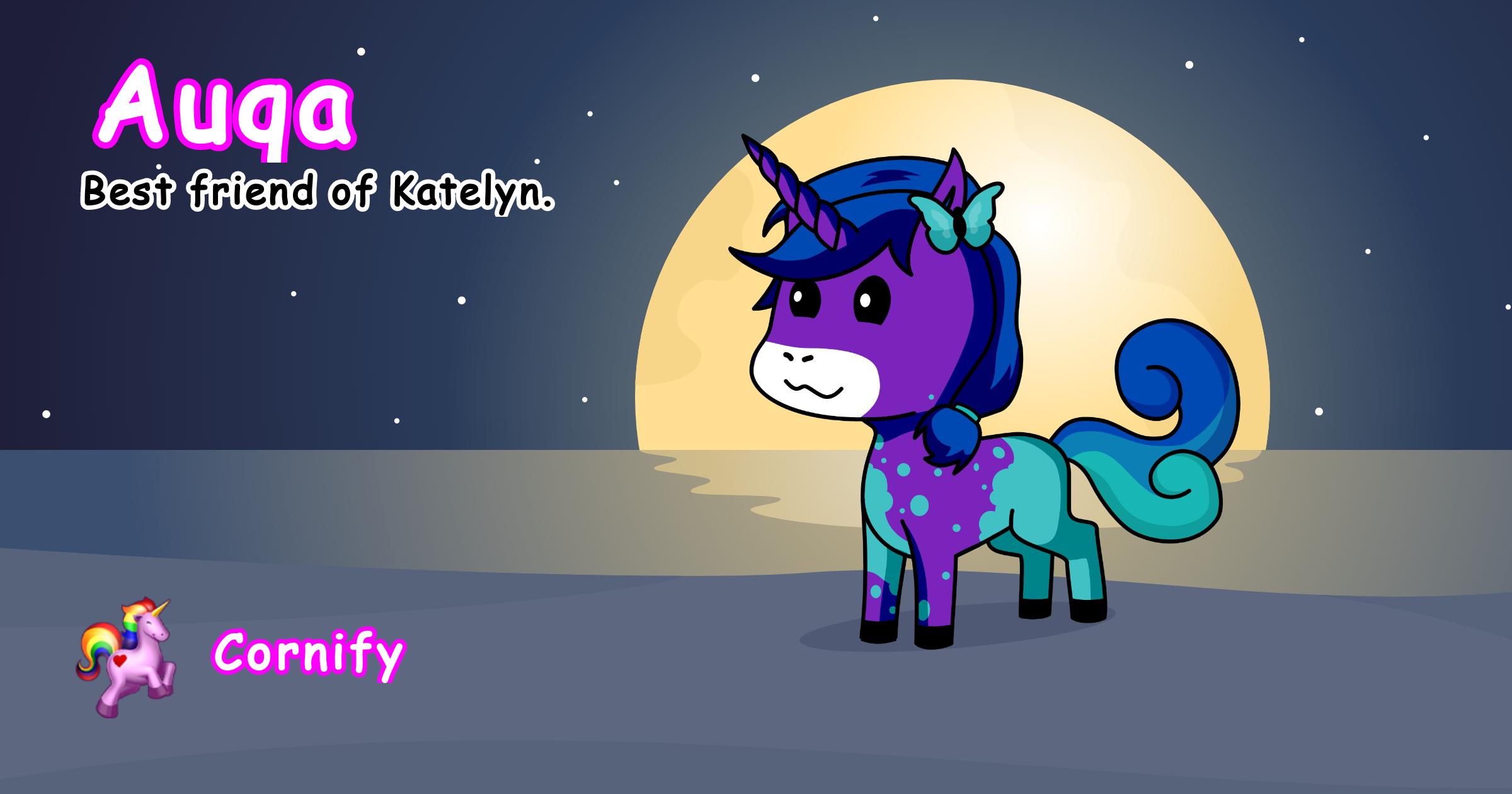 Auqa the unicorn