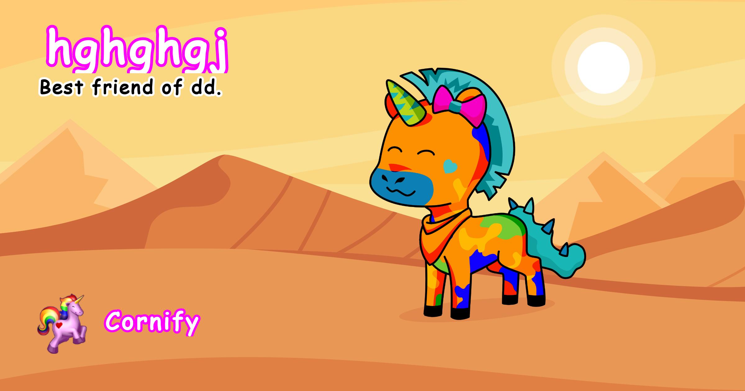 hghghgj the unicorn