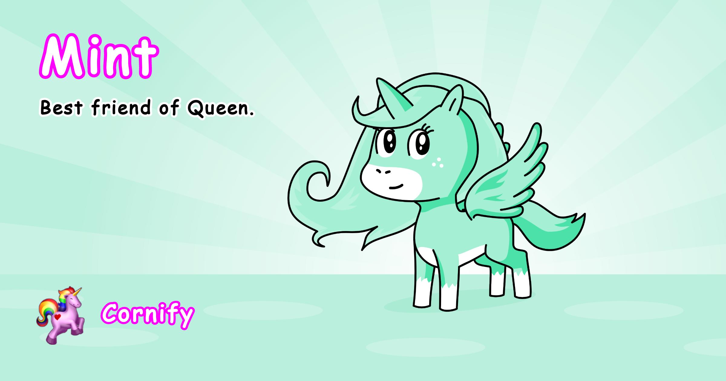 Mint the unicorn