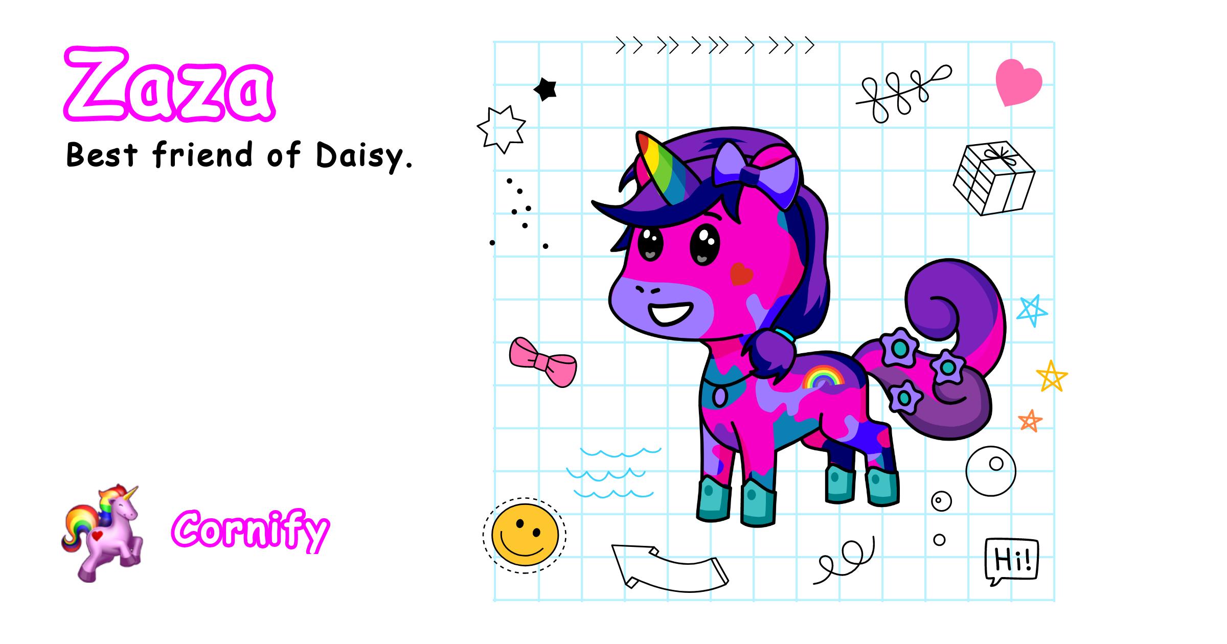 Zaza the unicorn