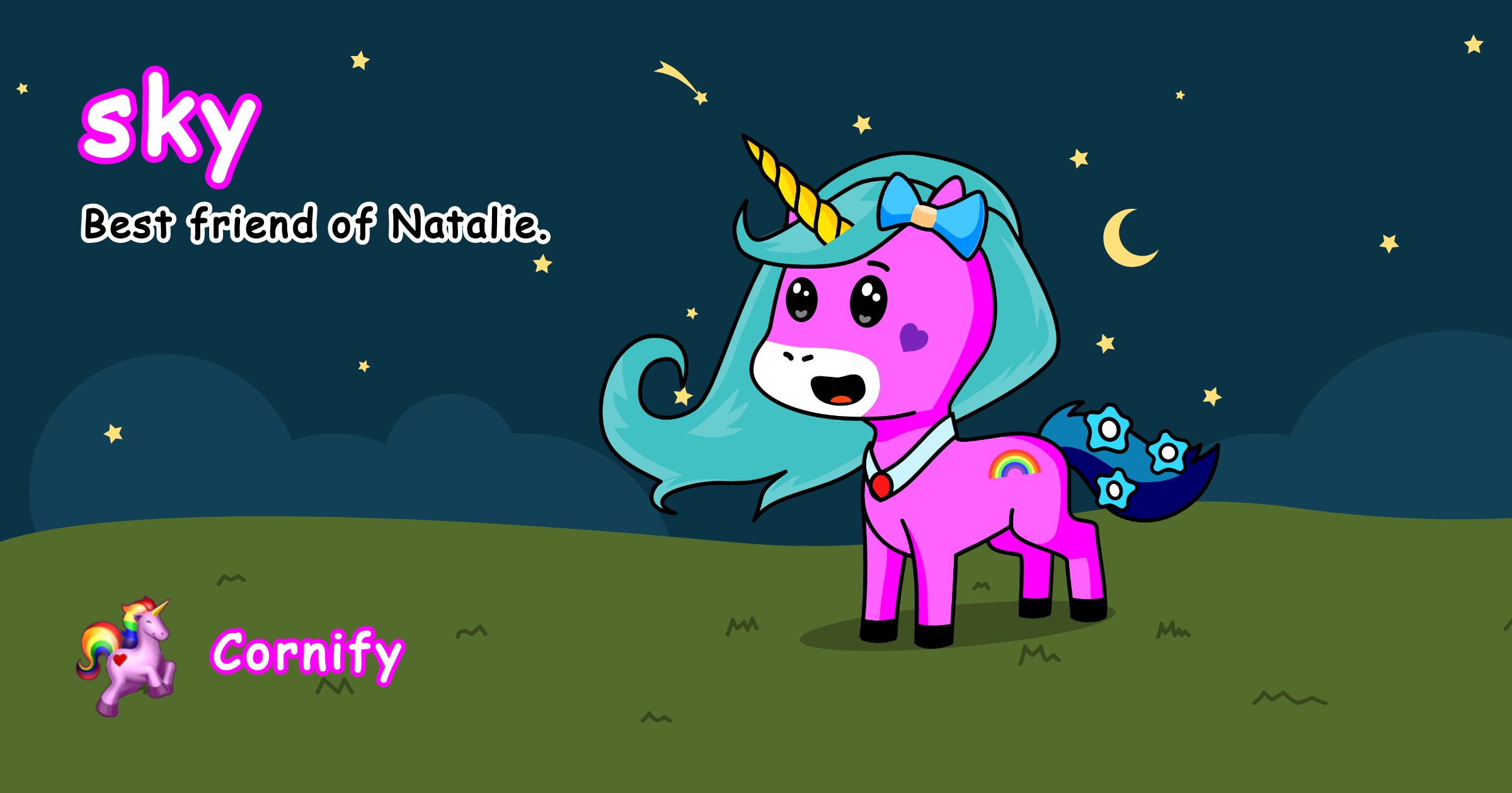 sky the unicorn