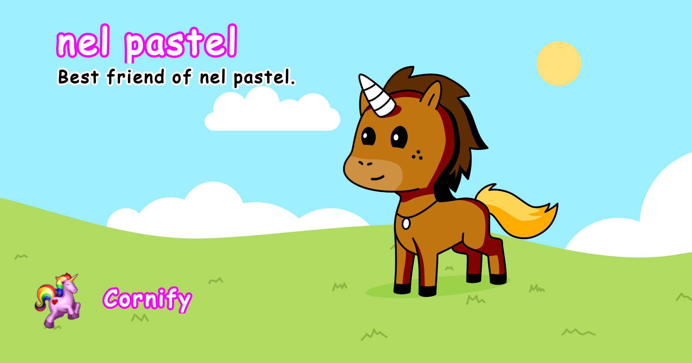 nel pastel the unicorn