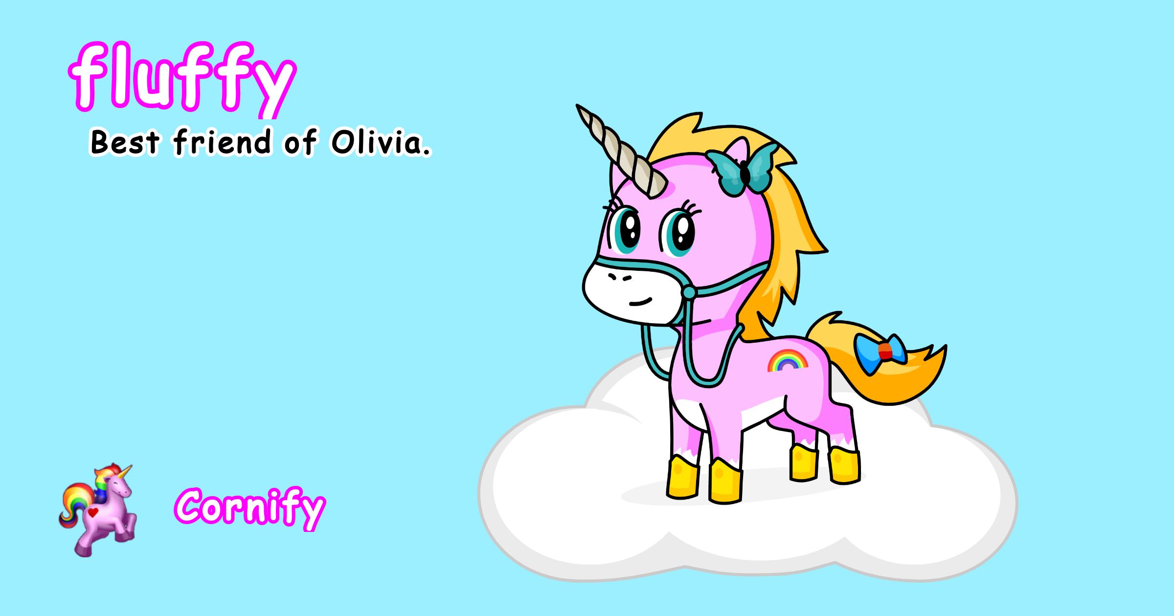 fluffy the unicorn
