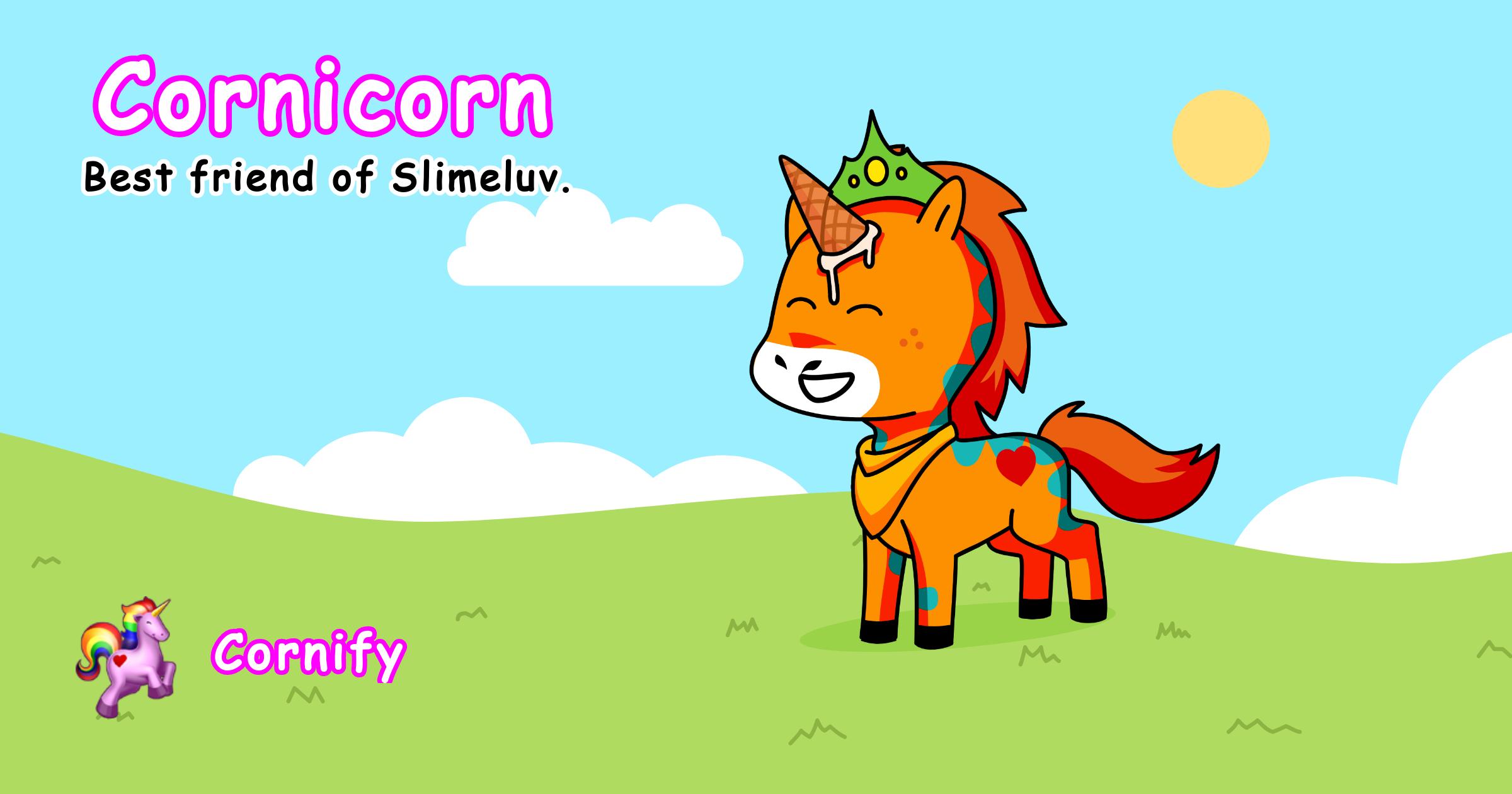 Cornicorn the unicorn